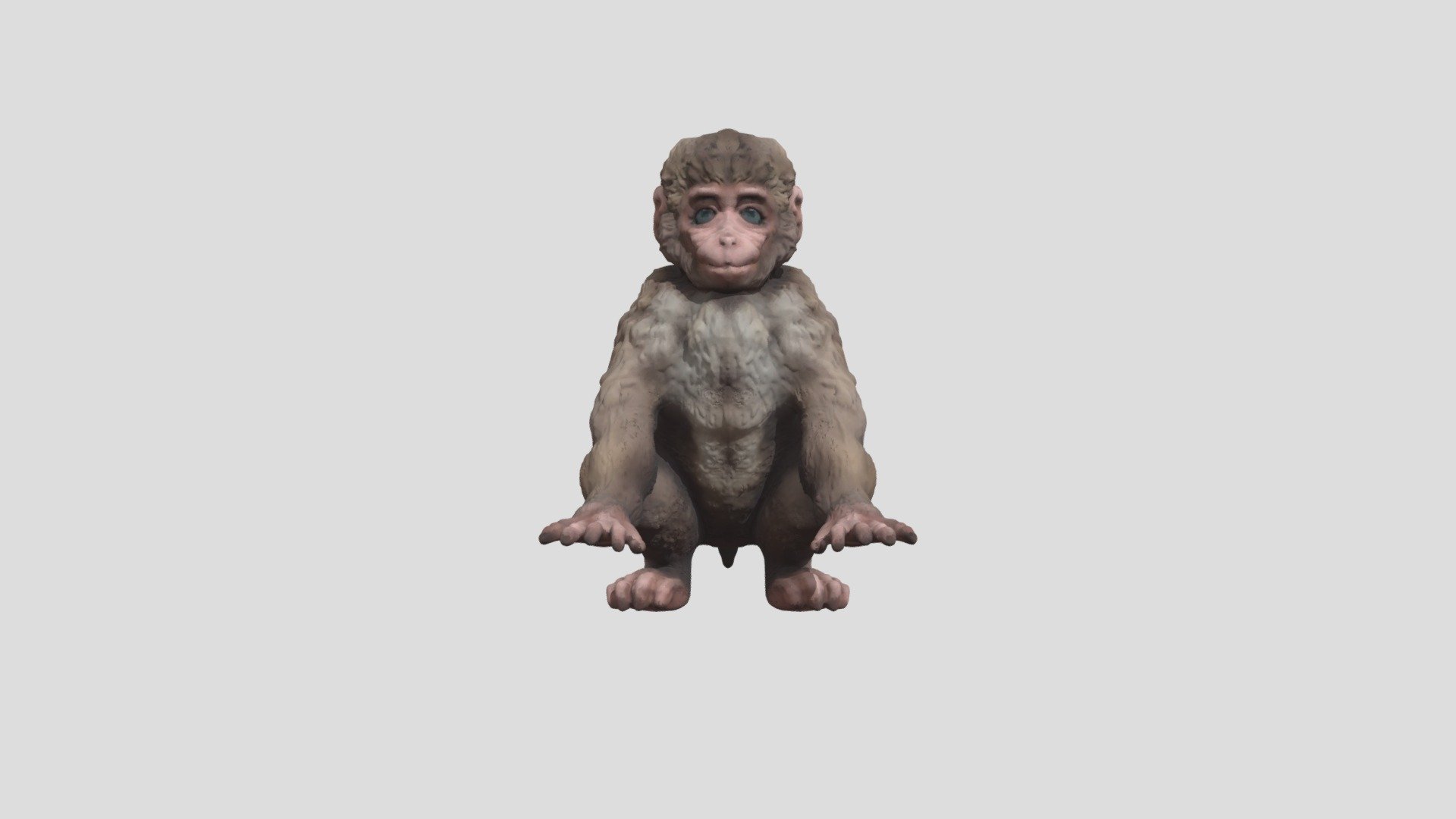 MonkeyGod01010 - 3D model by RXcreeperSketchfab [c58a79a] - Sketchfab
