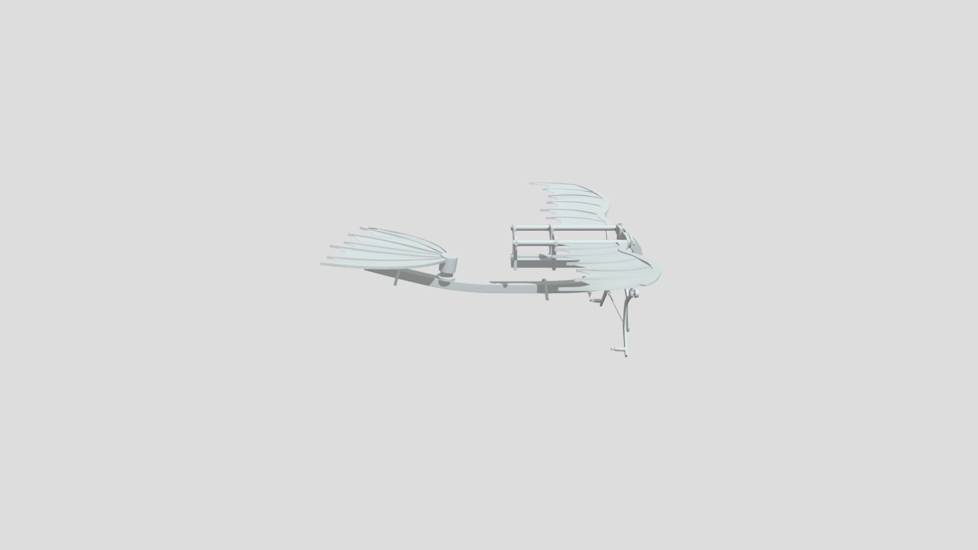 Flying Machine - 3D model by alexcesaaaaar [c58e0ba] - Sketchfab