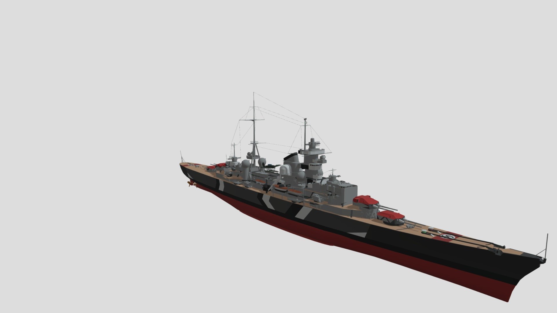 KMS Prinz Eugen 1941 - Download Free 3D model by xNotDumb [c58e698 ...