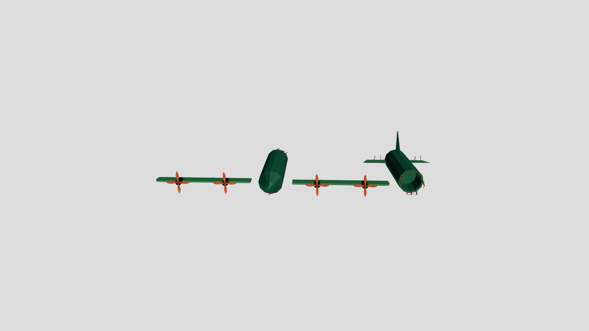 WreckedPlane - 3D model by iansilvadaher [c58e993] - Sketchfab