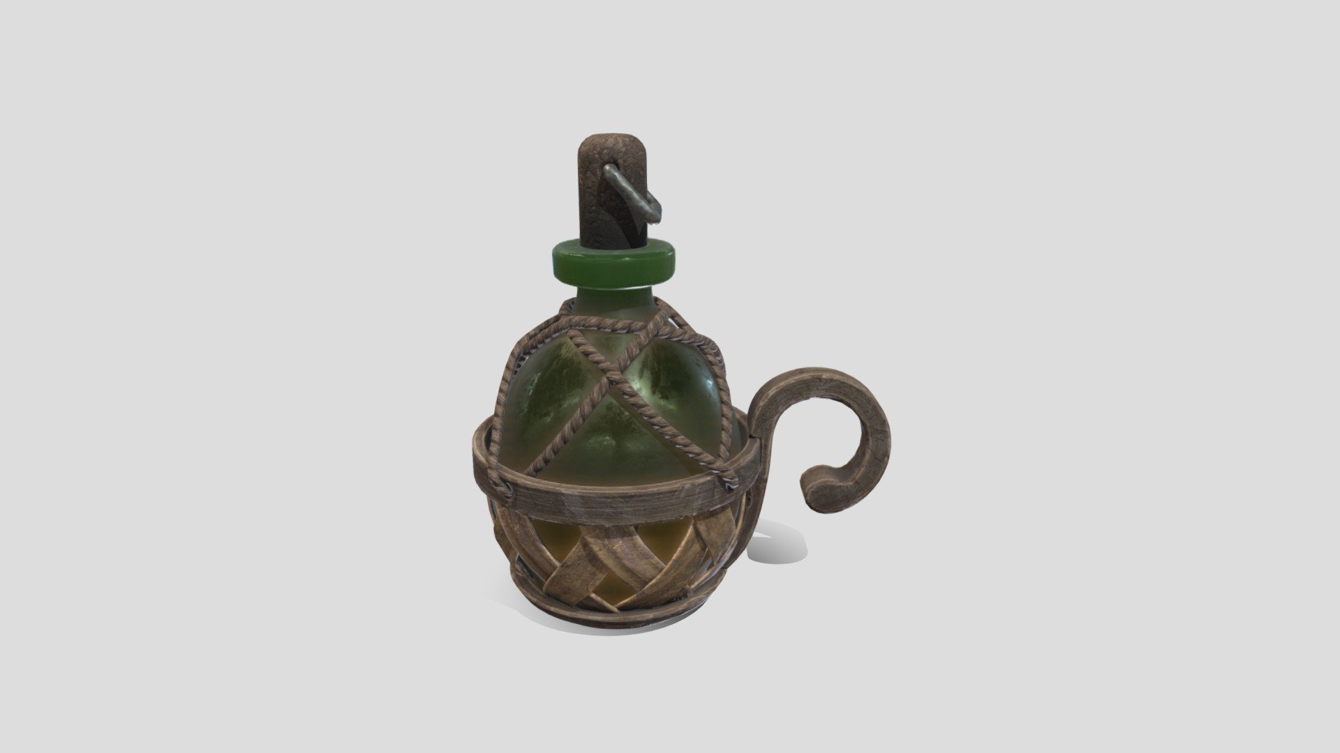 Medieval-flask - 3D model by jungus0007 [c58f17f] - Sketchfab