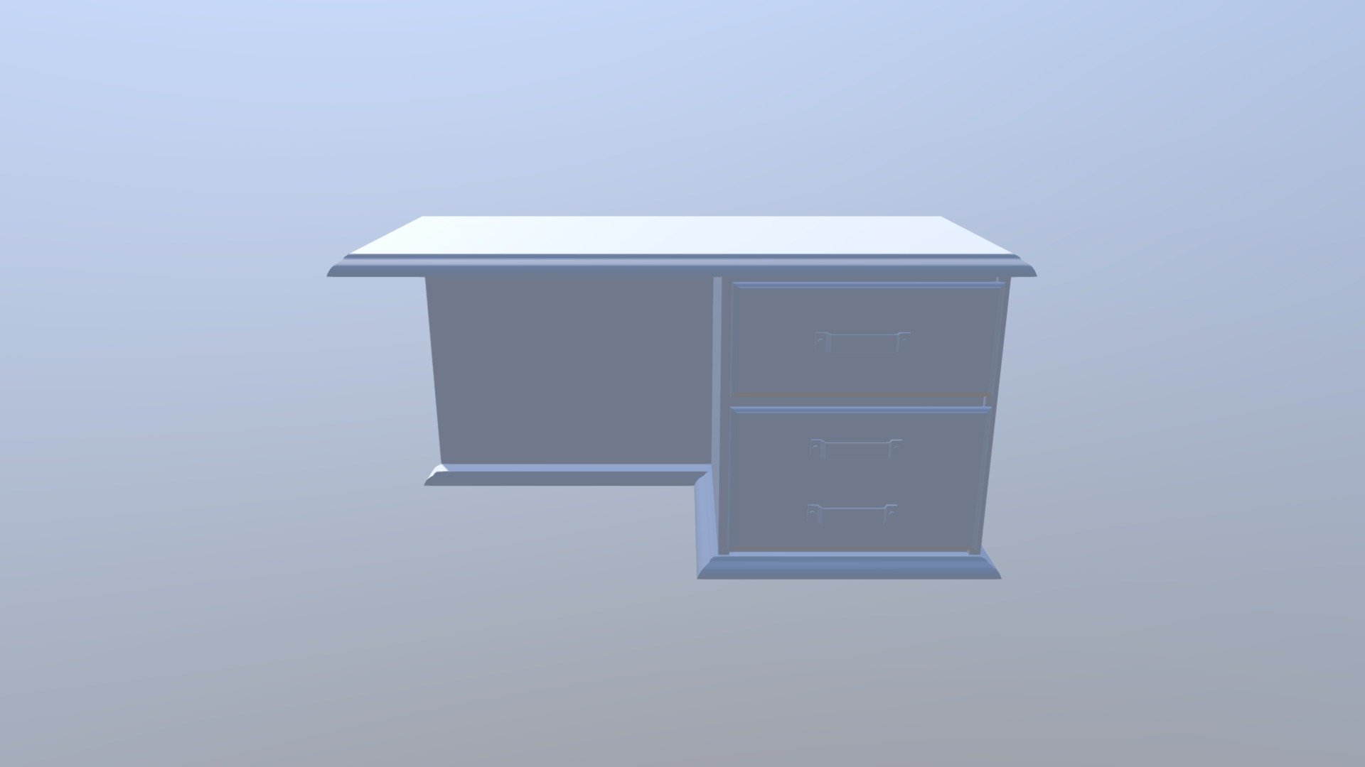 Textured Desk Game Object - 3D model by Alysia Ramirez (@alysia ...