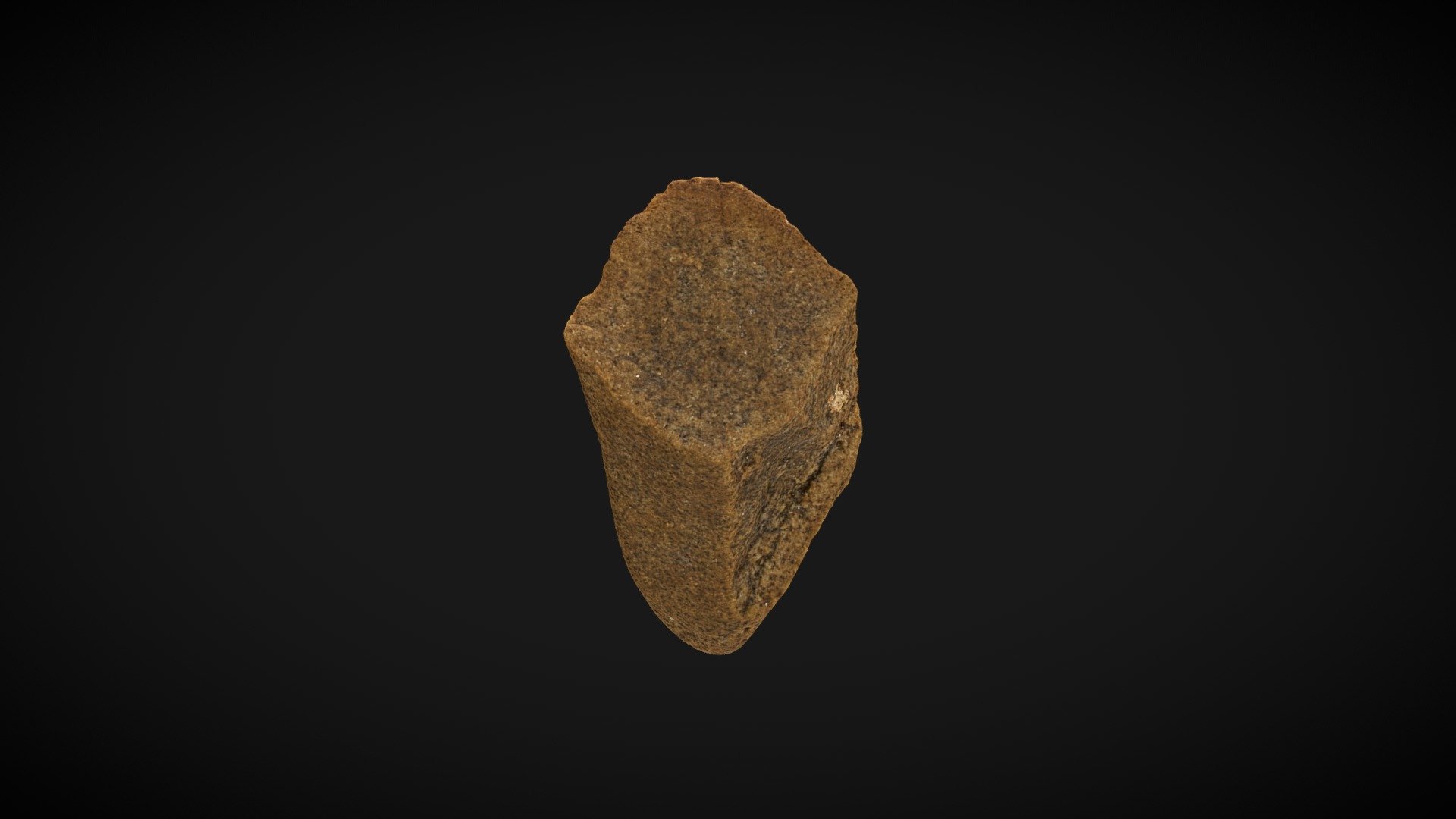 Knapped pebble (chopper-core) (Medzhybizh 1) - 3D model by Naumenko ...
