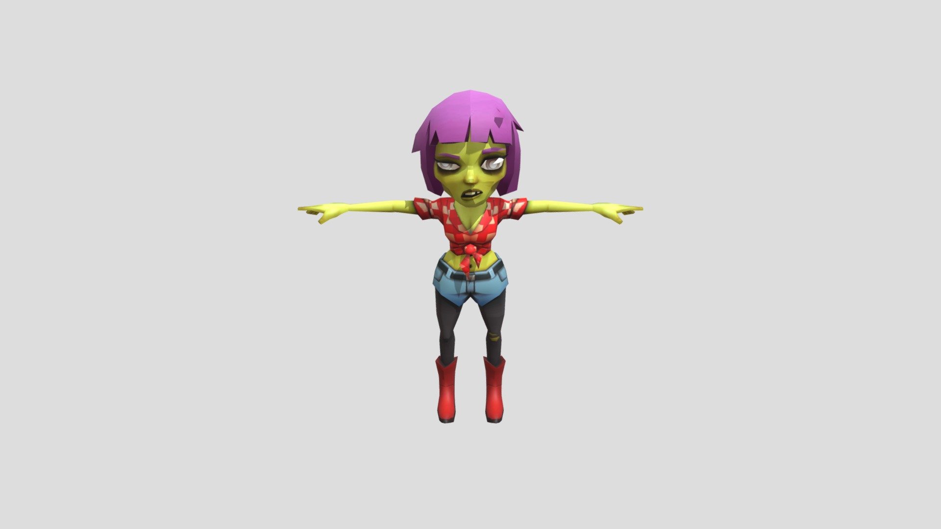 Zoe - 3D model by julianwhite [c592069] - Sketchfab