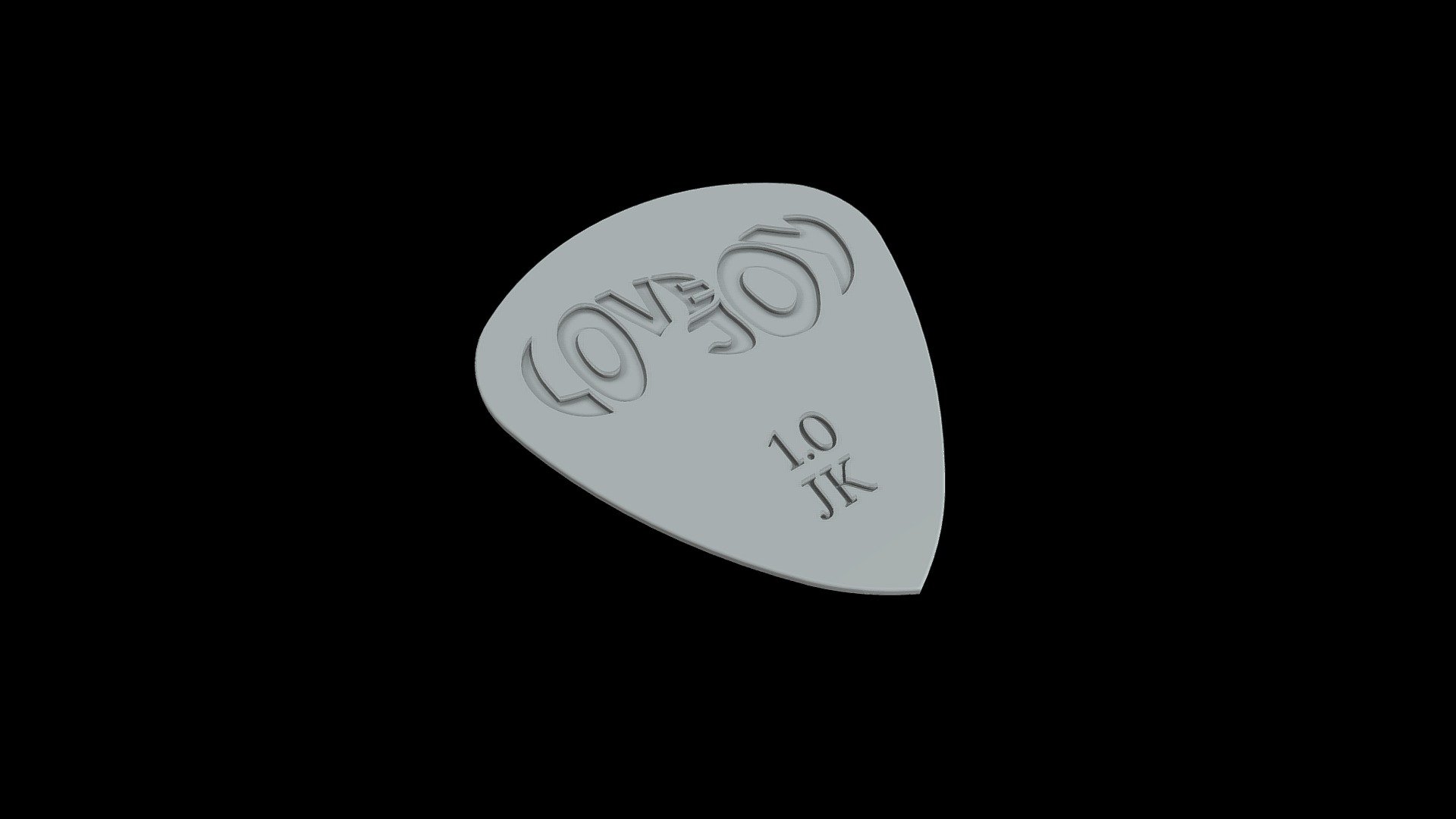 Lovejoy Pick (Anvil Cat) 1.0 mm - Download Free 3D model by ...