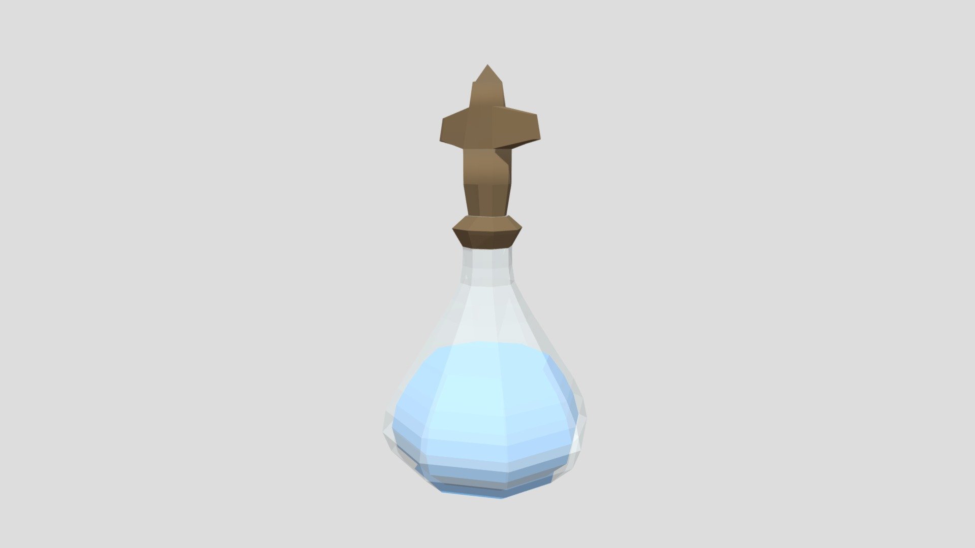 Flask - Download Free 3D model by Lightningx [c5940be] - Sketchfab