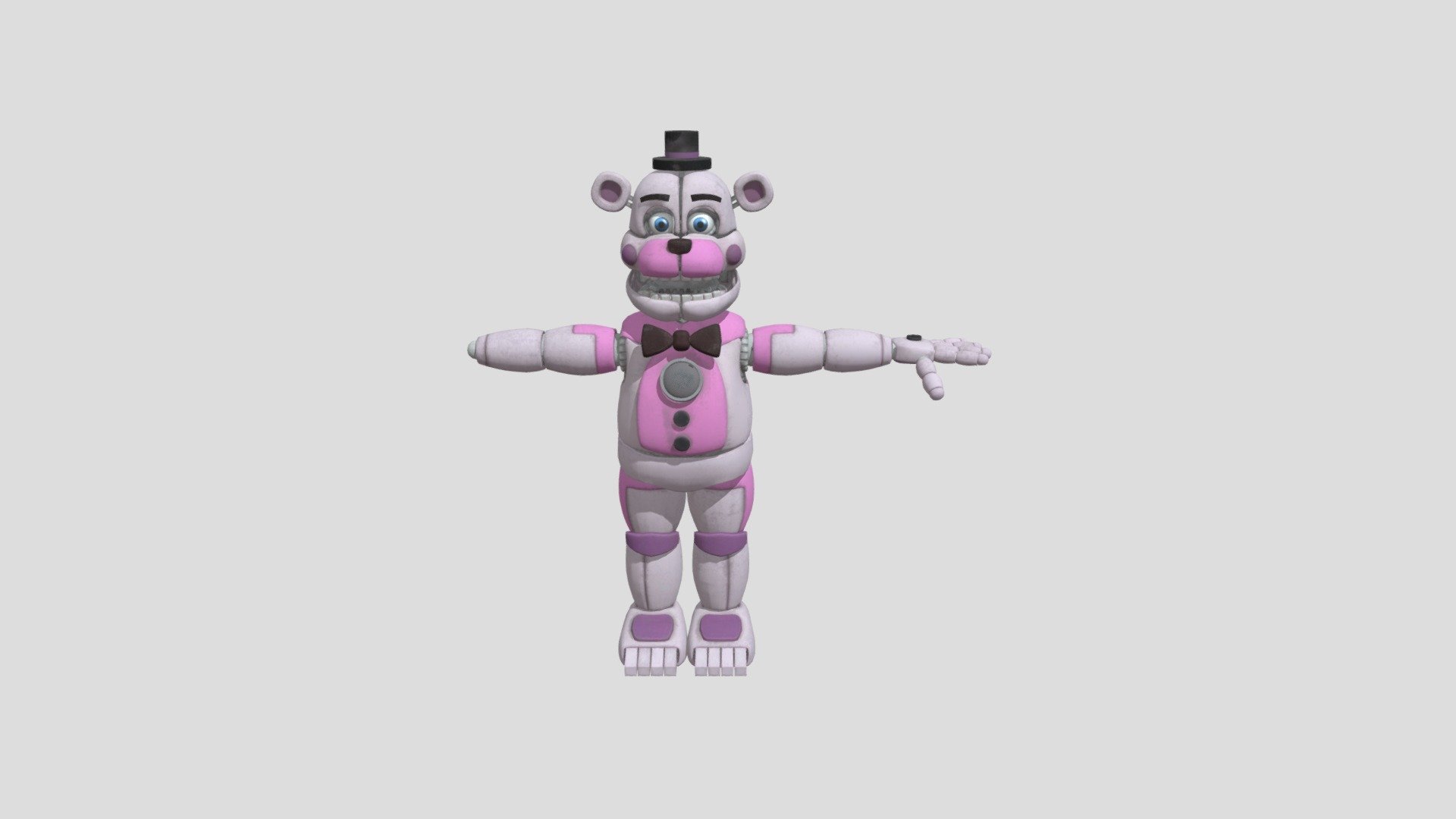 Fnaf_HelpWanted2_ Funtime_ Freddy - Download Free 3D model by ...