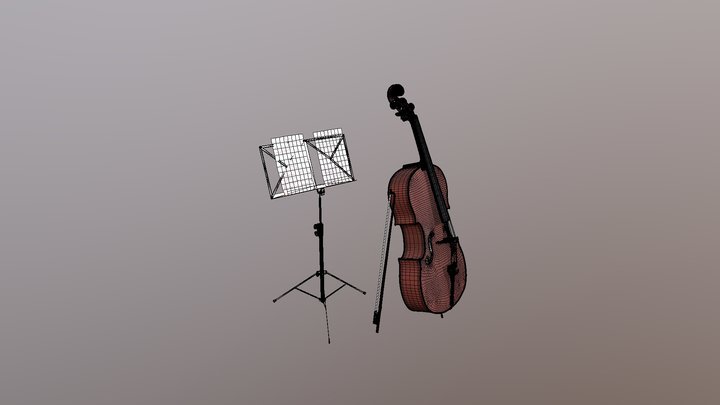 Cello 3D models - Sketchfab