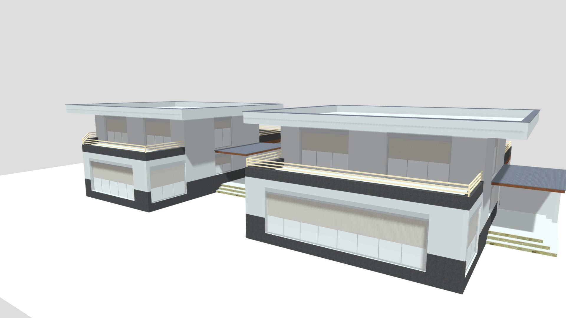 01 - MODERN HOUSE - 3D model by Blocks Architecture (@bakirhasanovicarc ...
