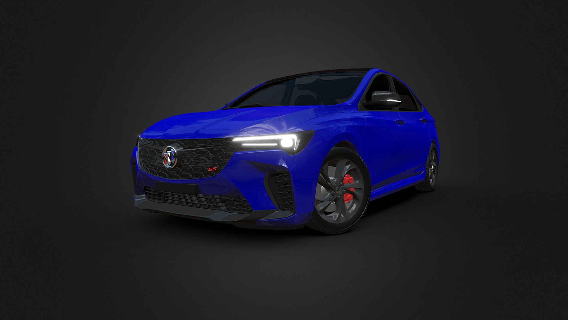 Buick Verano GS 2021 - 3D model by Davidson (@a0930582398) [c599154 ...