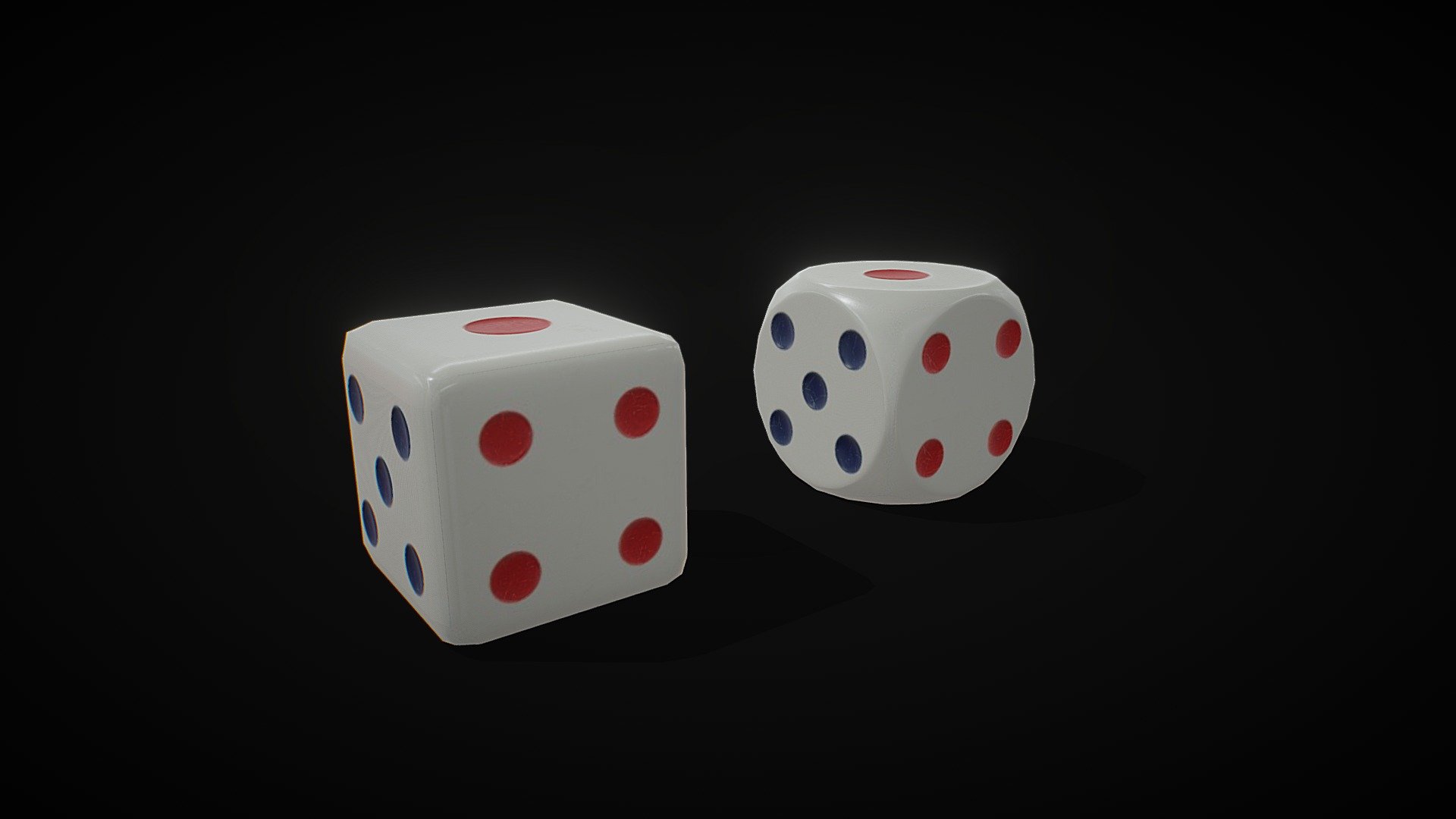 Dice - Download Free 3D model by Sirenko [c59a181] - Sketchfab