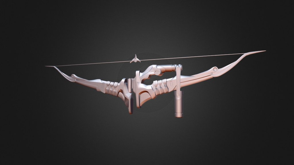 Hanzo bow - Download Free 3D model by Nickera (@NickFanda) [c59b151 ...