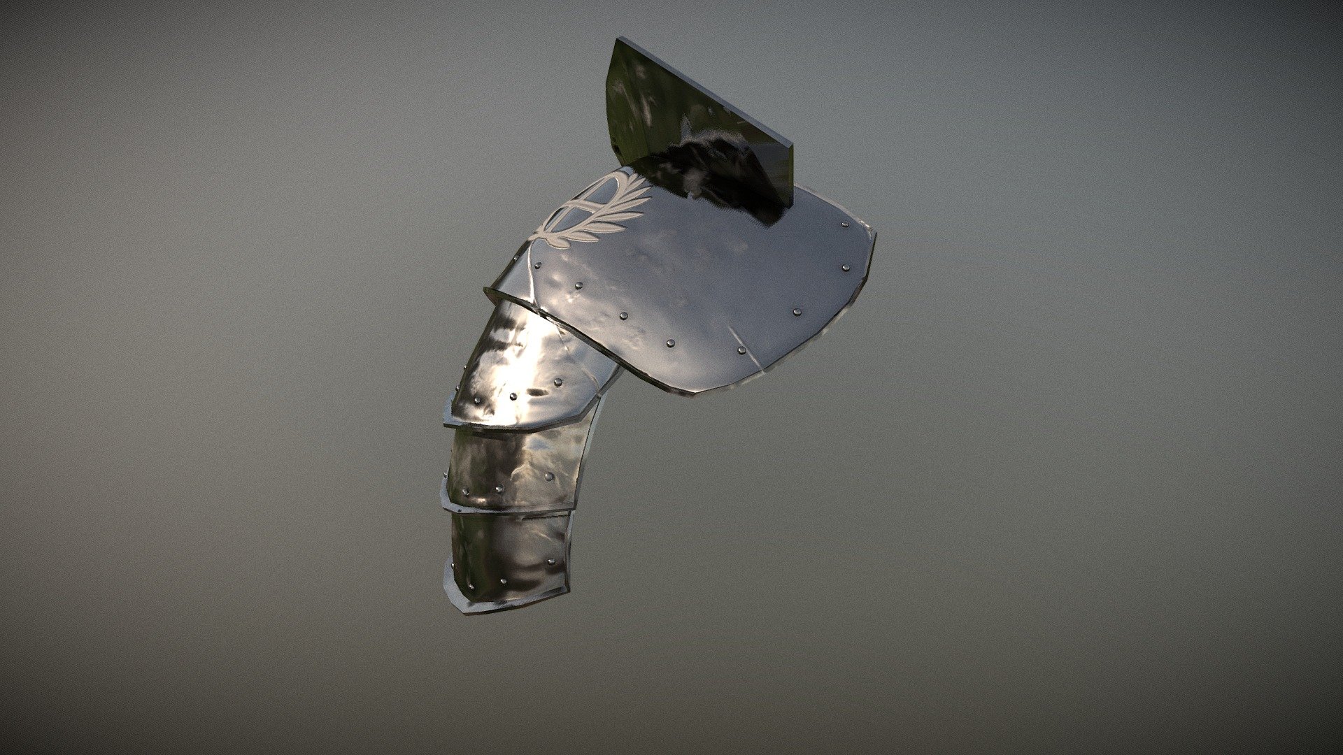 Pauldron - 3D model by Artkalsin [c59ba2b] - Sketchfab