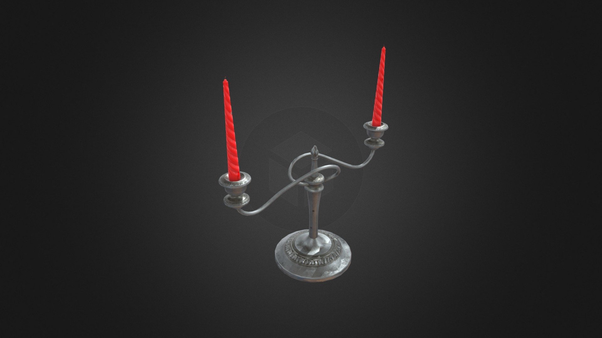 Candlabra - Download Free 3D model by Ant Gregory (@MrRat) [c59eca2 ...
