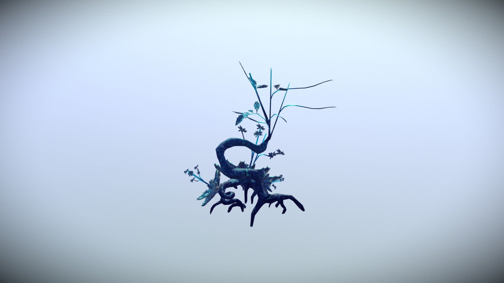 alien plant - 3D model by Delphine Jannot (@Makolok) [c59ee81] - Sketchfab