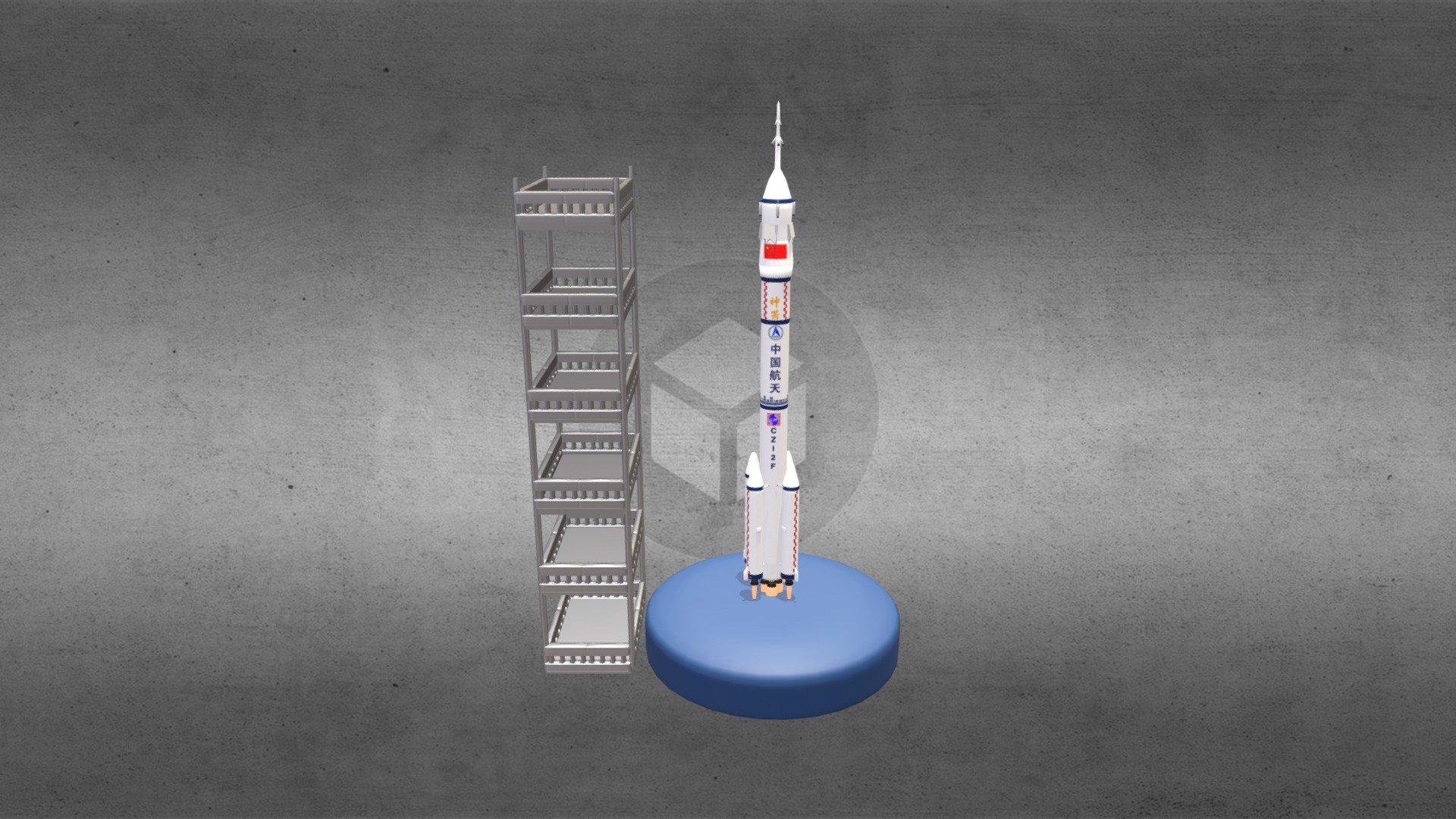 Shenzhou Spaceship - 3D model by ZhenniLi1202 [c5a0379] - Sketchfab