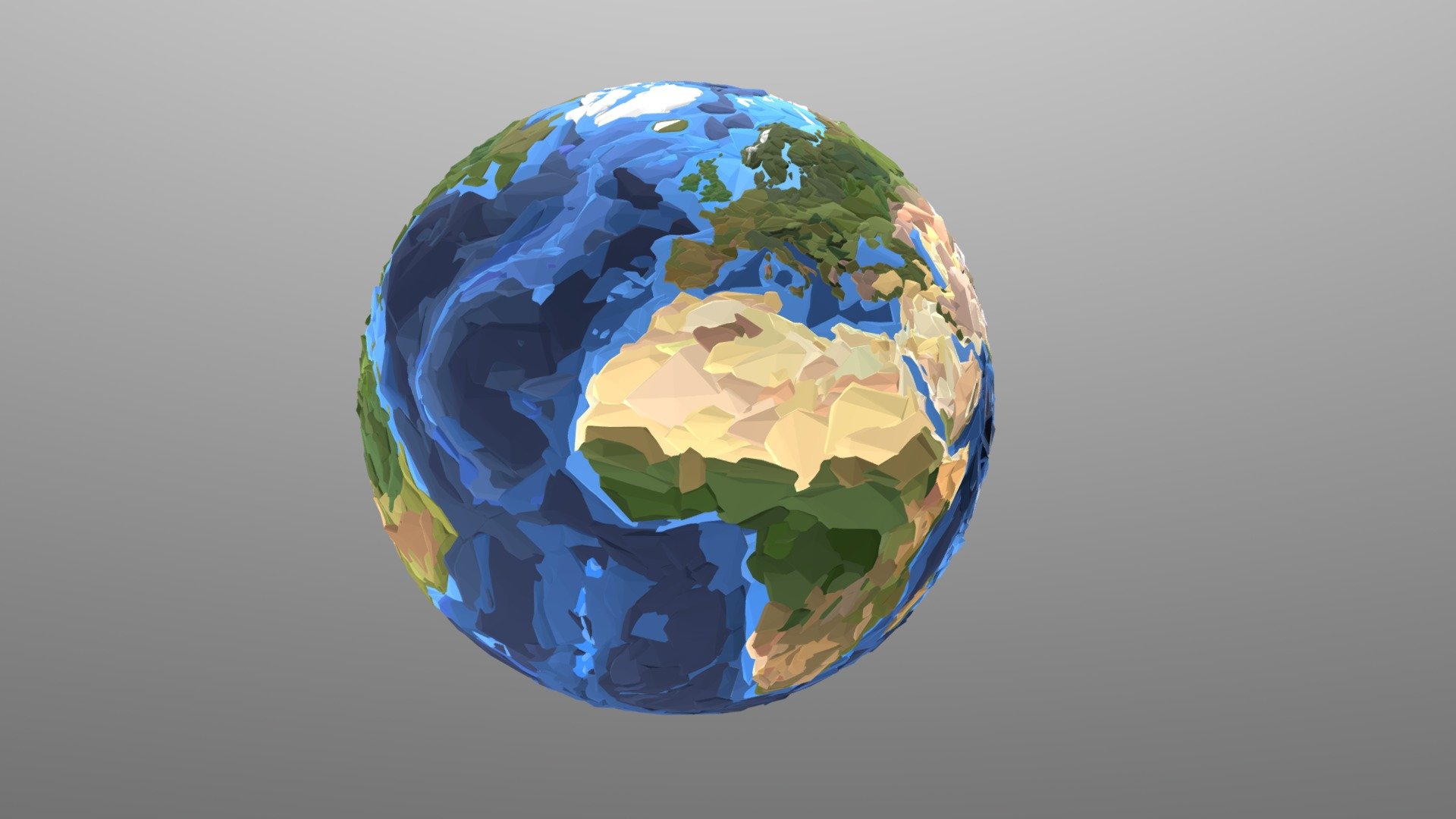 Earth Stylized - Download Free 3D model by Lorna Inman (@LornaInman ...
