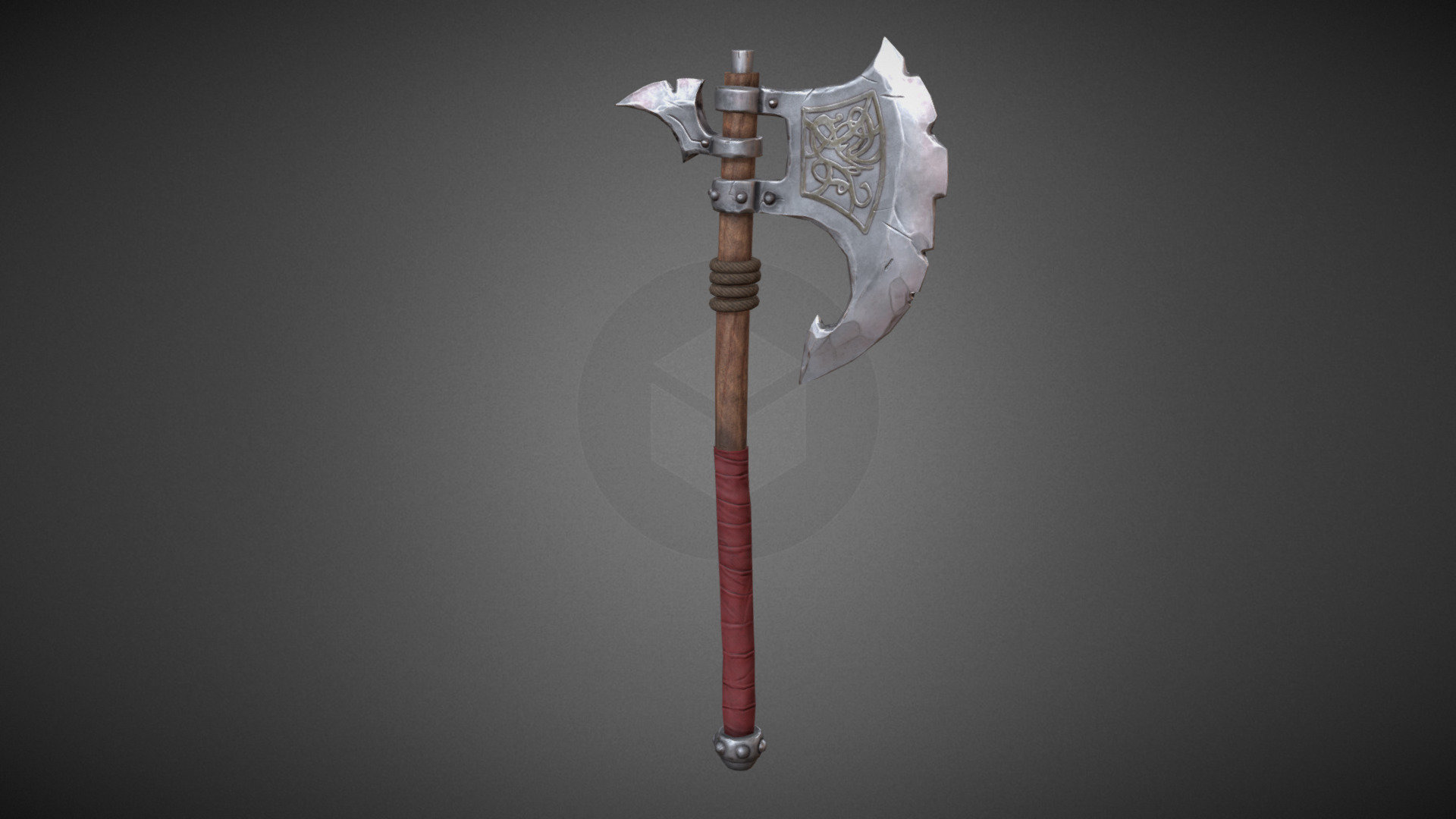Battle Axe - 3D model by kbascug [c5a1988] - Sketchfab
