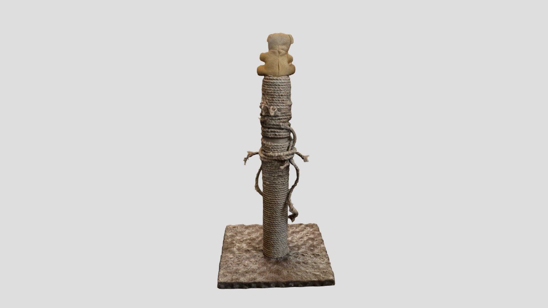 Cat Scratching Post Raw Photogrammetry Scan - Download Free 3D model by ...