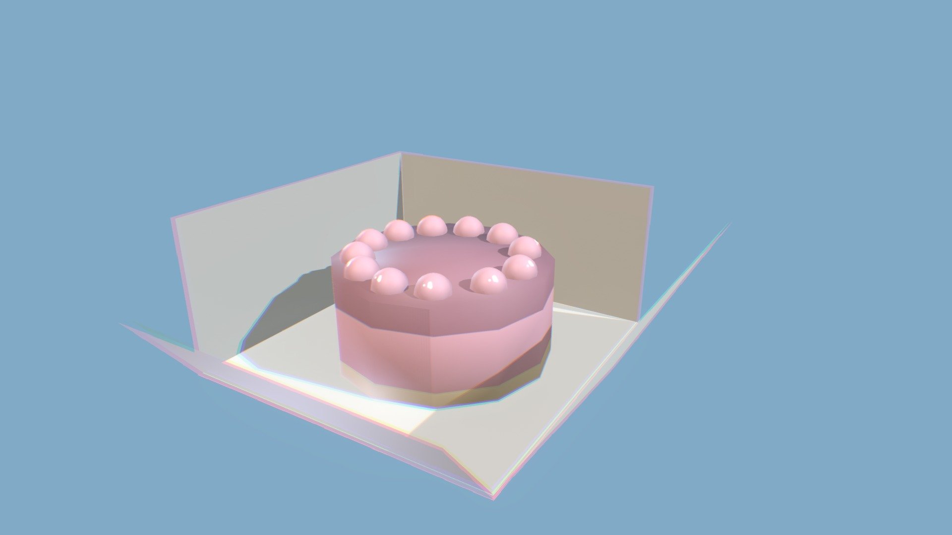 cakebox - 3D model by moonpuri [c5a5f7a] - Sketchfab