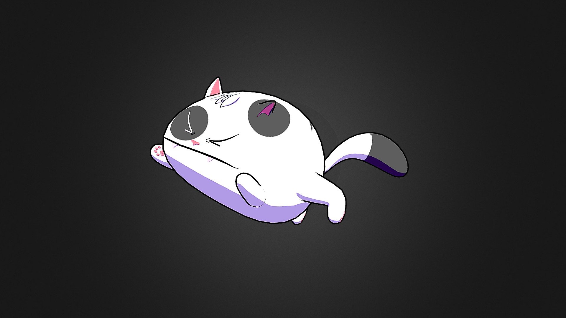 Toon Cat - 3D model by Daniele.Balasso [c5a6ce4] - Sketchfab