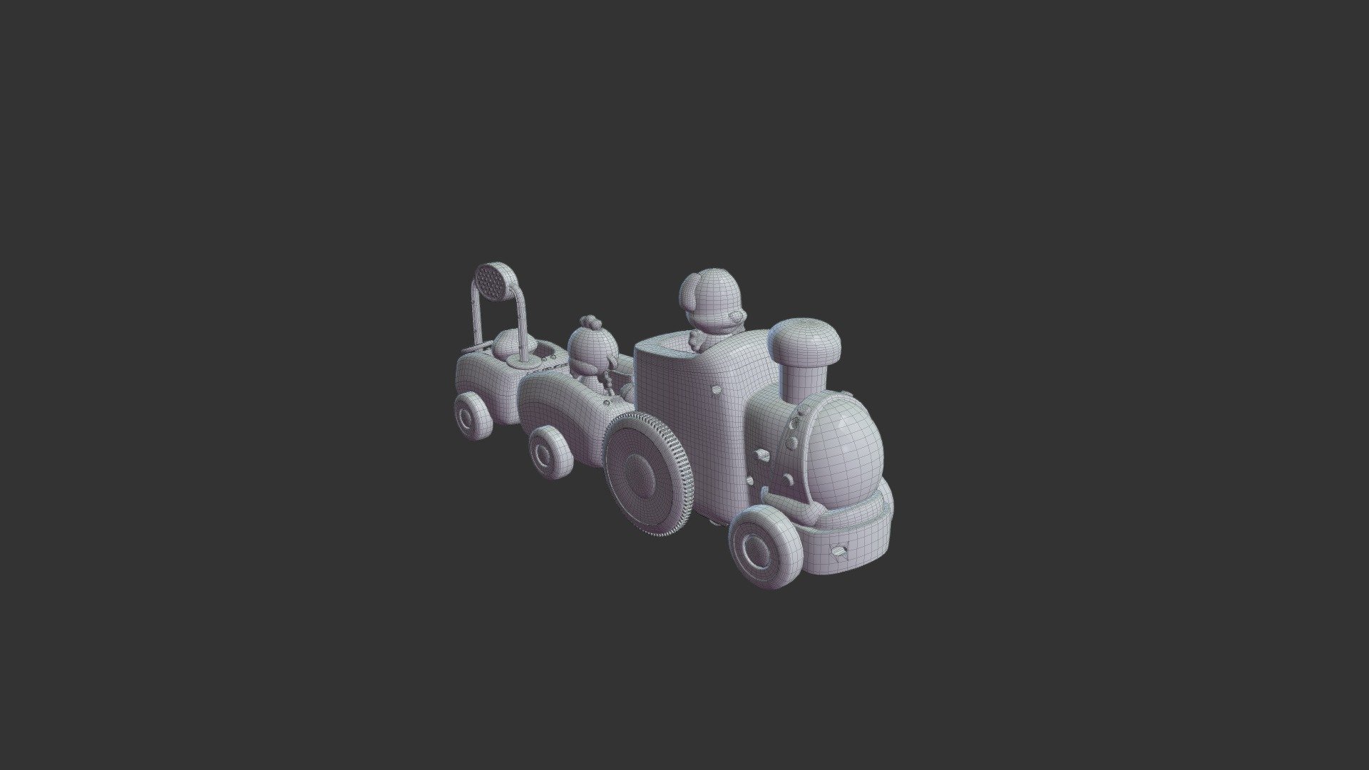 Puppy's Smart Train - 3D model by Suleyman (@sams86) [c5a6ec1] - Sketchfab