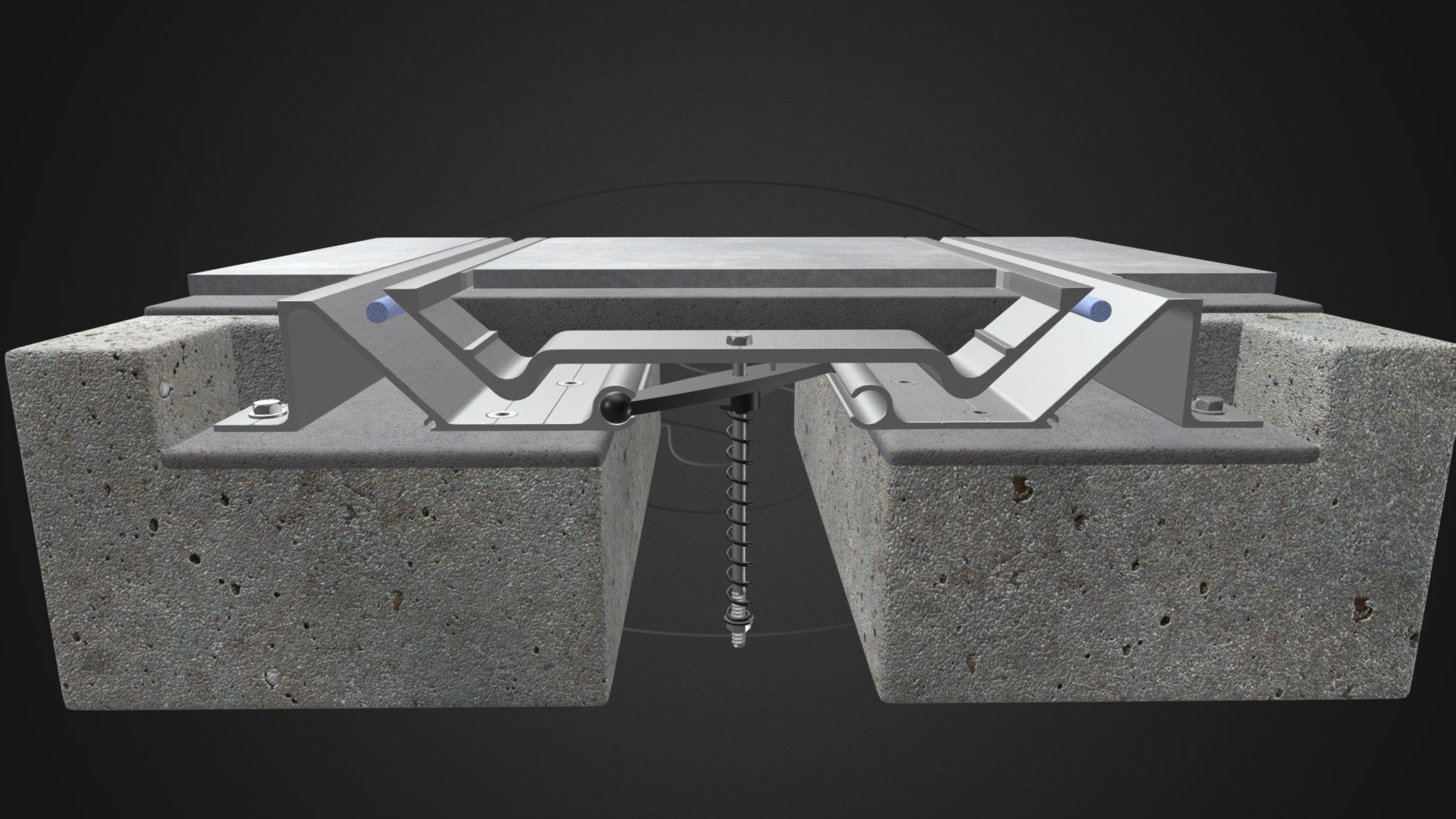 SSR100 – vertical movements (US) - 3D model by Construction Specialties ...