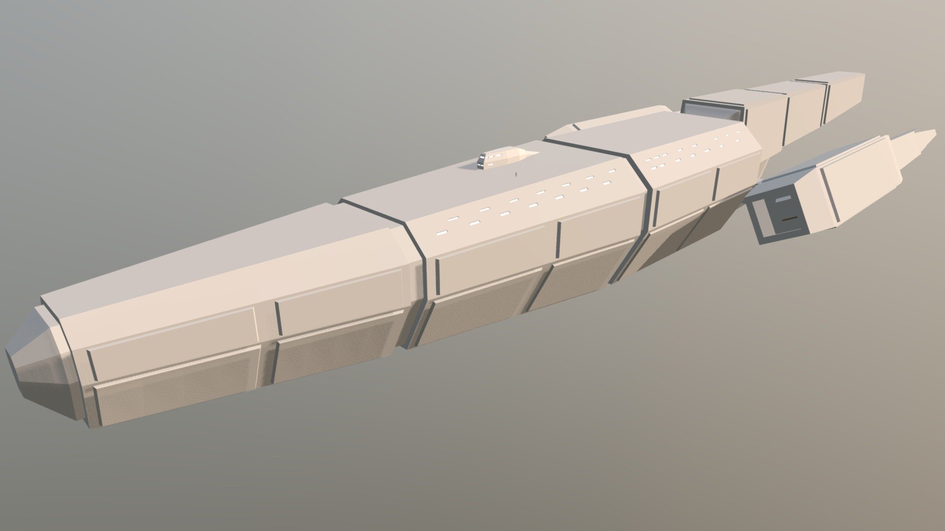Red Giant Freighter - 3D model by calicocody [c5a8e2f] - Sketchfab
