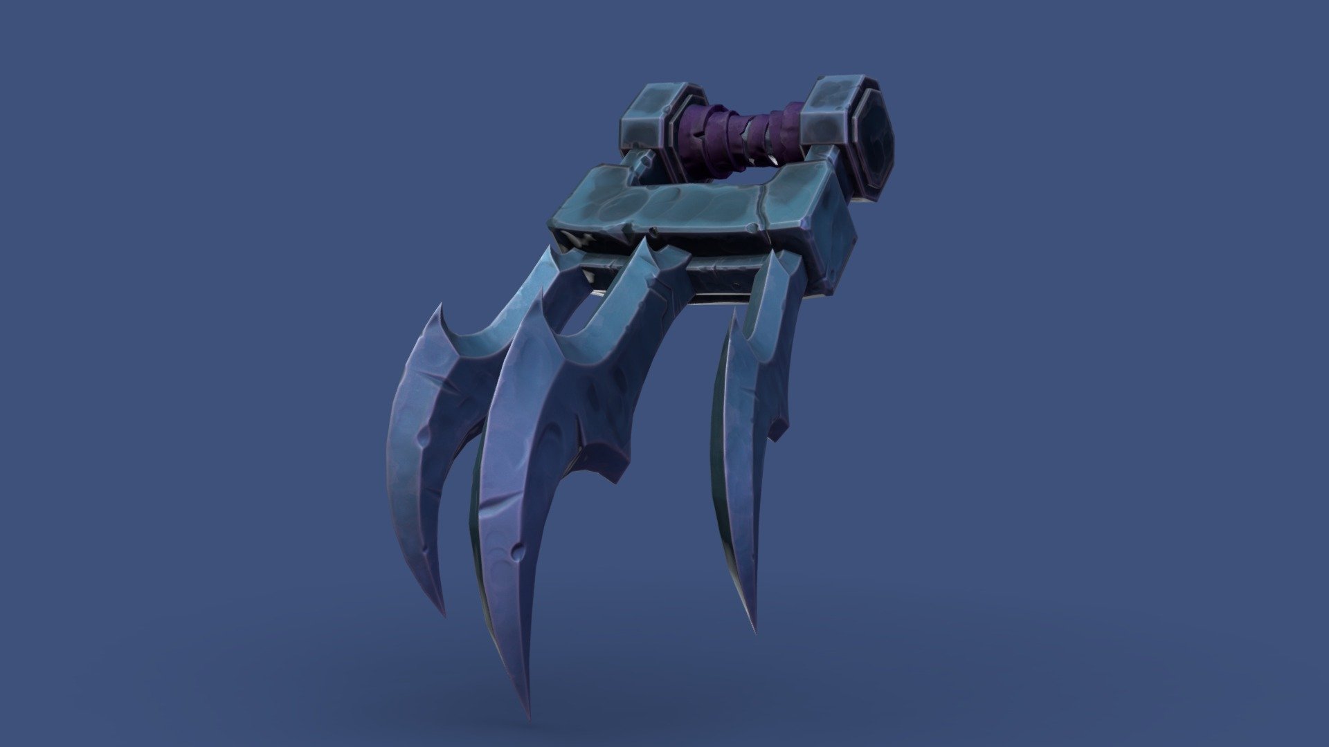 Stylized Combat Claws - 3D model by Mikkel Garde Blaase (@plorigon ...