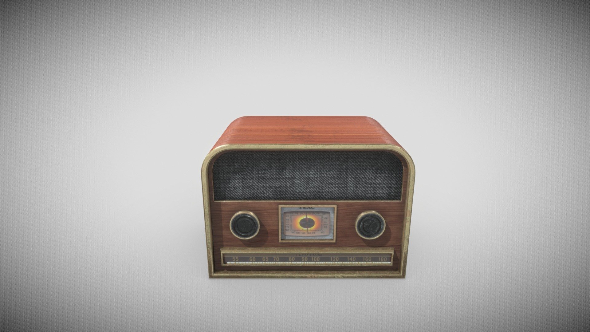 VINTAGE RADIO PROP - 3D model by gtb_distopic [c5ab2b1] - Sketchfab