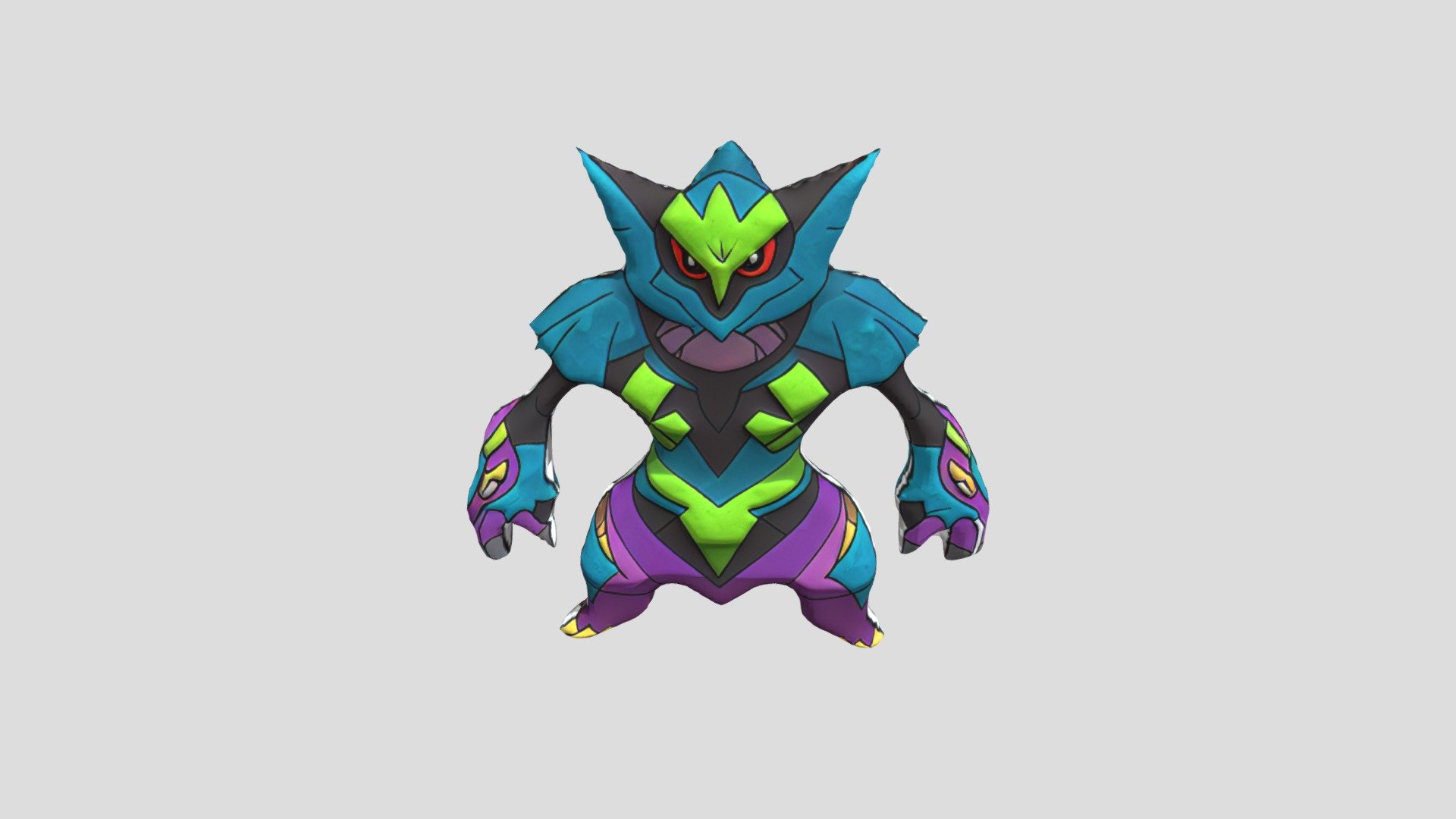 Pokemon Goal 336 - Download Free 3D model by klrxyz [c5ac581] - Sketchfab