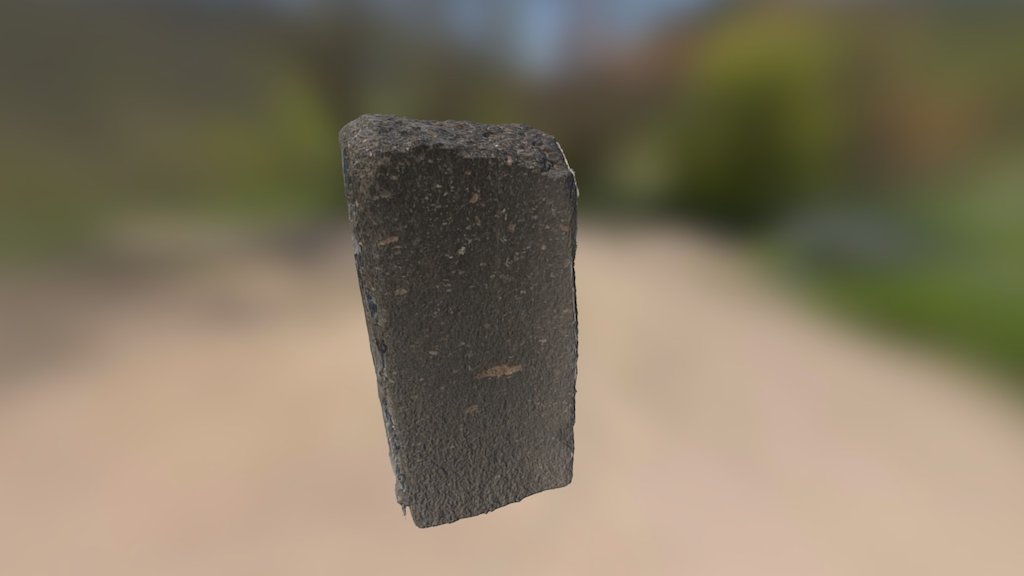 Columnar Andesite from Mt Ruapehu Volcano, NZ - 3D model by ...