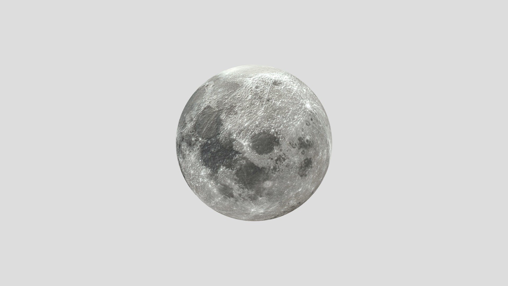 moon - Download Free 3D model by Waiz [c5ace5e] - Sketchfab