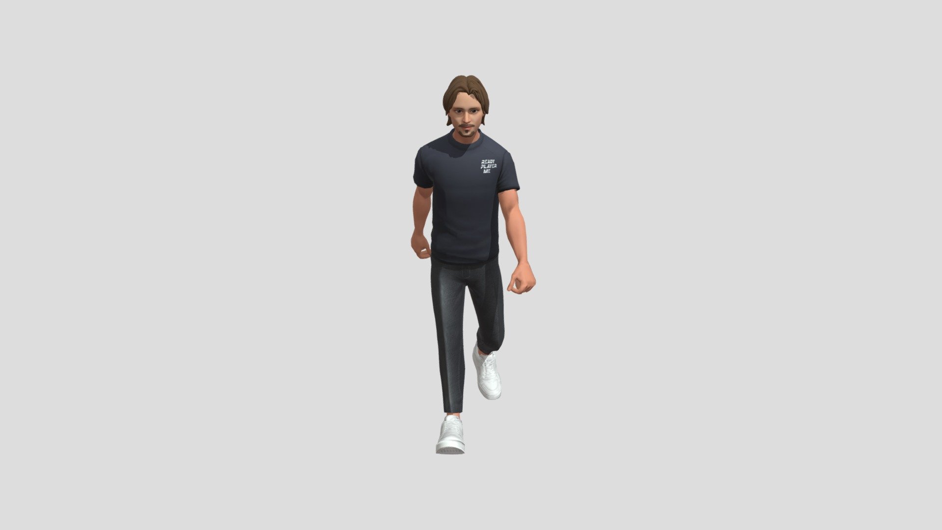 Man Walk Cyrcle - 3D model by variantodwis [c5ace8c] - Sketchfab