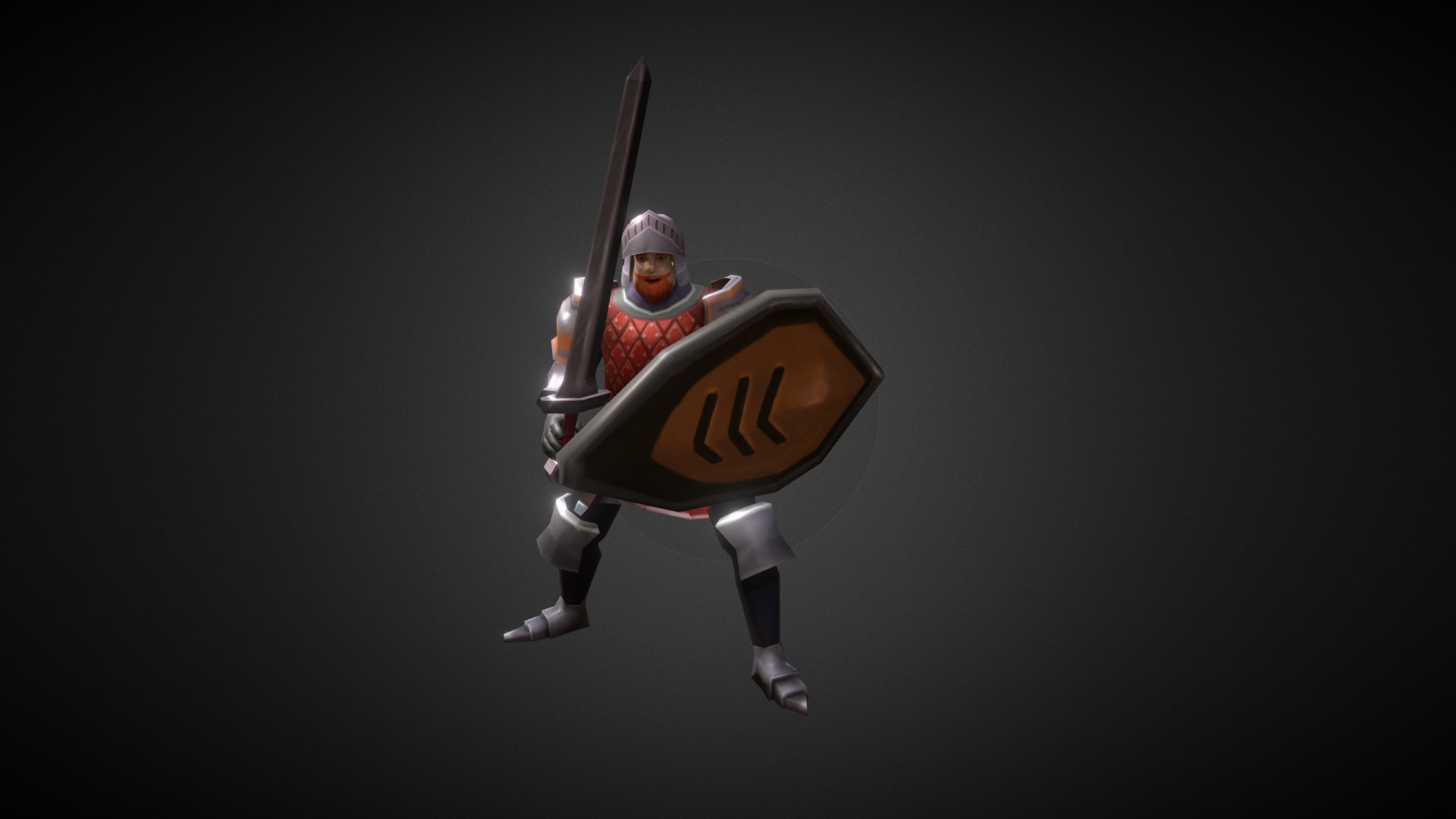 Low Poly Knight - Buy Royalty Free 3D model by lascoyt [c5ad2b0 ...