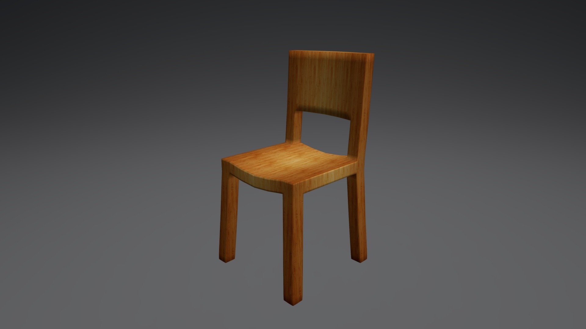 Wood Chair - 3D model by hantajuliandesign (@liuhan) [c5ad722] - Sketchfab