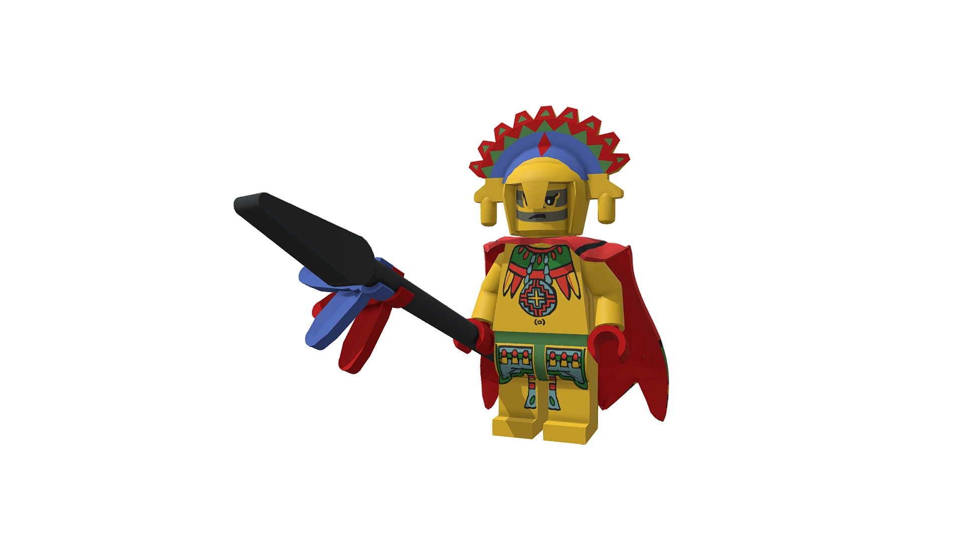 Lego Achu (Adventurers minifigure) - Download Free 3D model by SamSam05 ...