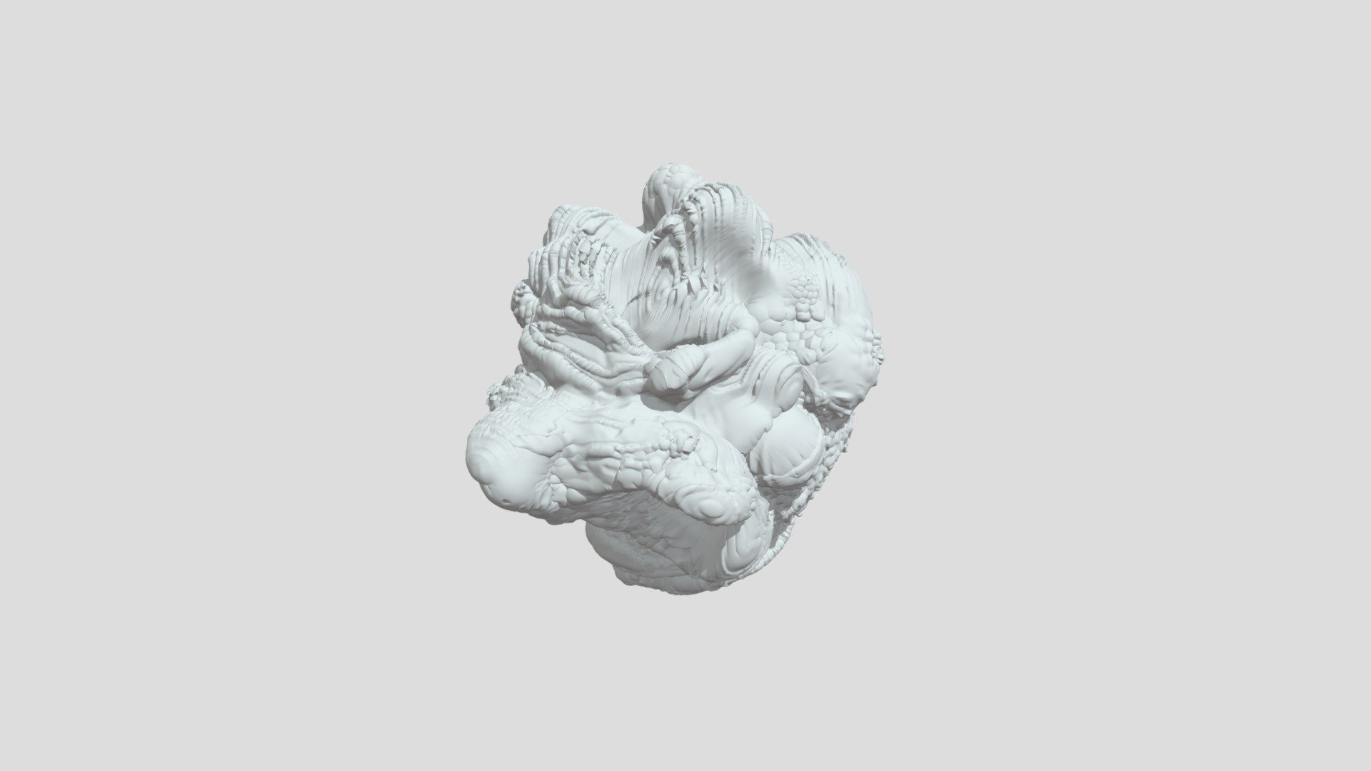 Abstract Hyperdetailed Object - 3D model by beisik [c5ae284] - Sketchfab