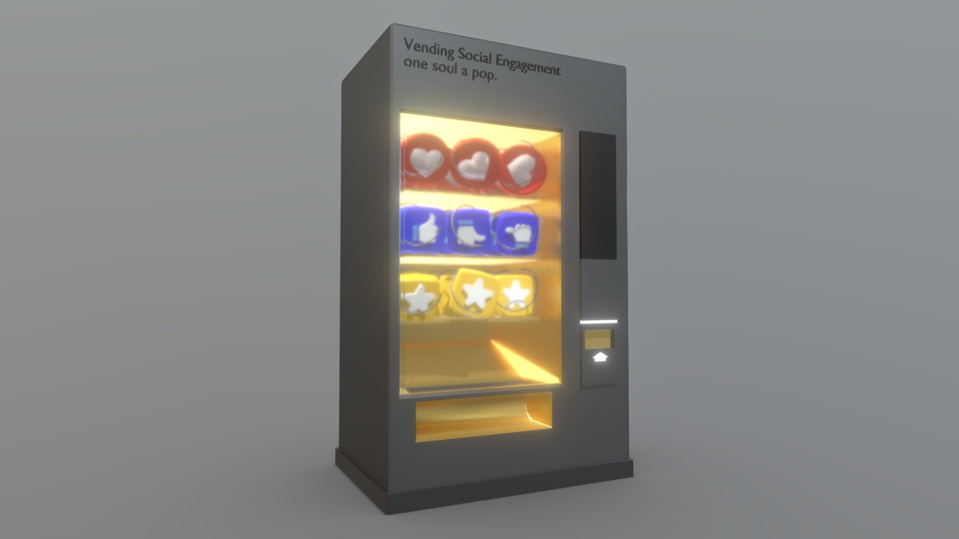 14 Vending Machine - Download Free 3D model by Chaitanya Krishnan ...