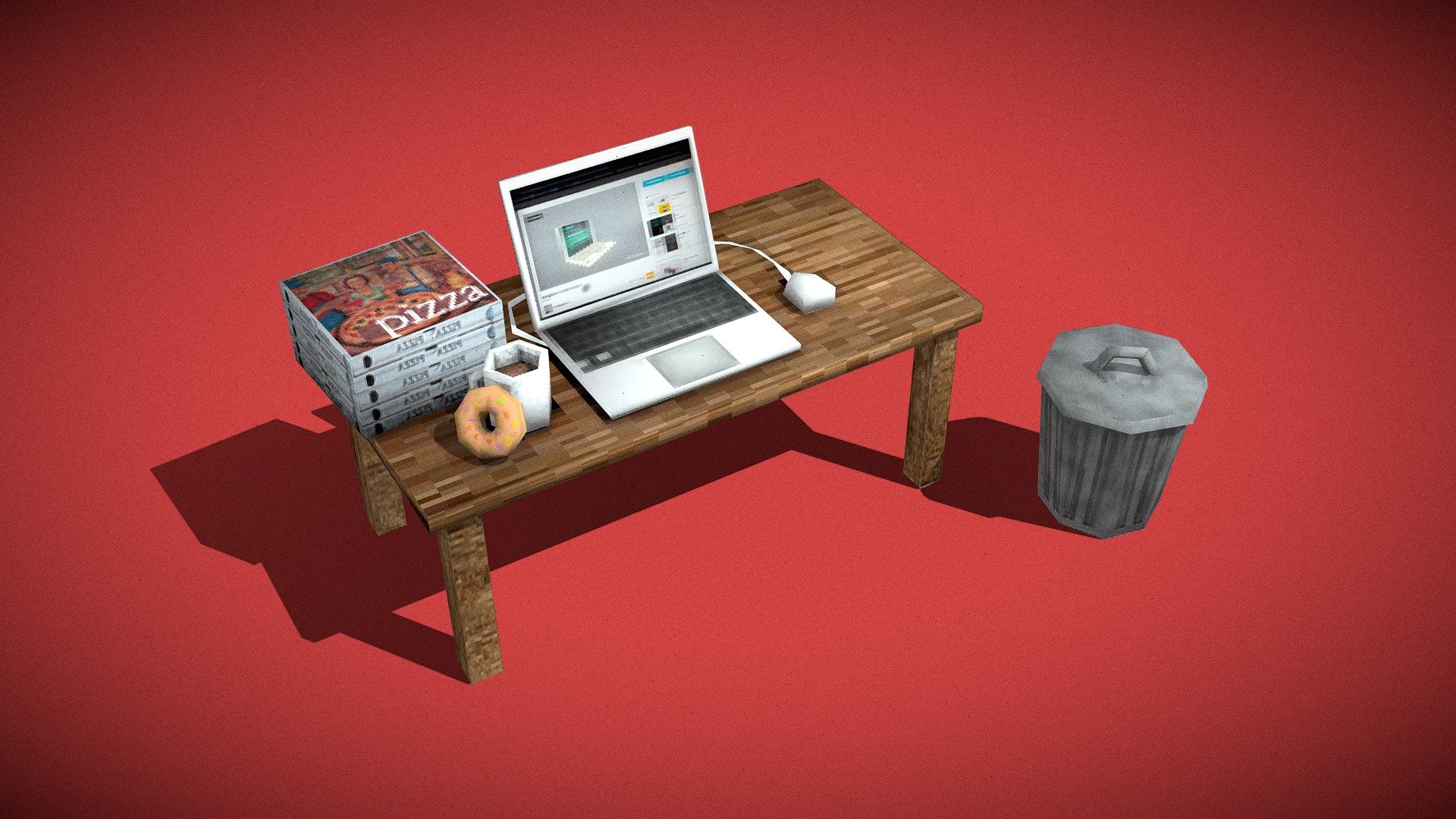 Classic Remake Estilo ps1 - Download Free 3D model by Moustache_Cat ...