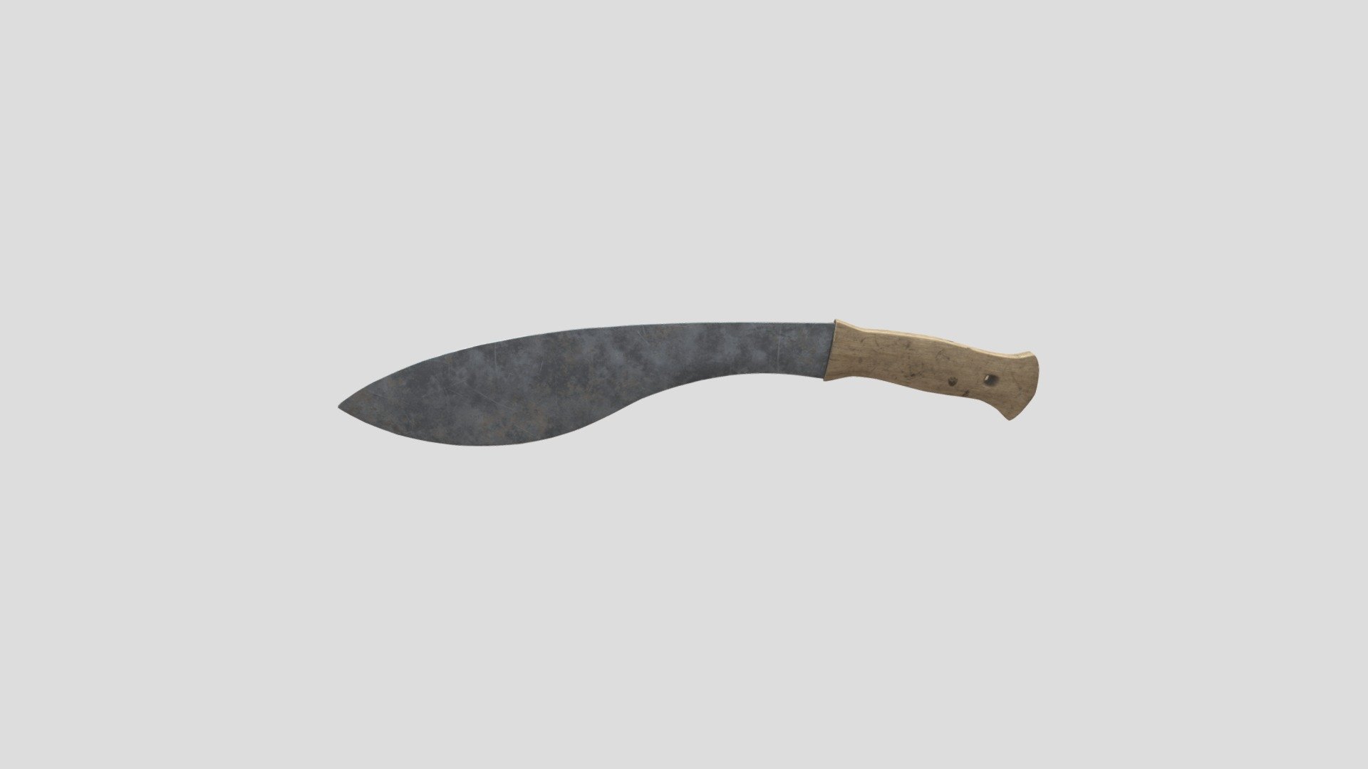 Kukri - 3D model by crazykid4724 [c5b1e45] - Sketchfab
