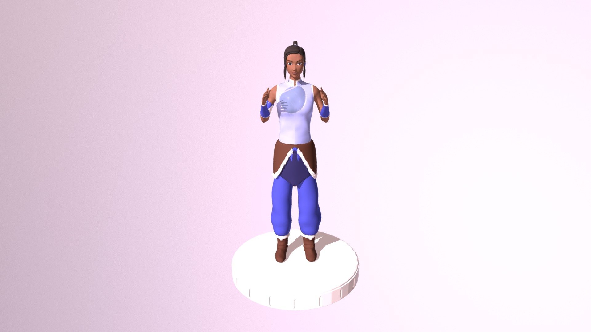 Korra - 3D model by david.konya [c5b4c46] - Sketchfab