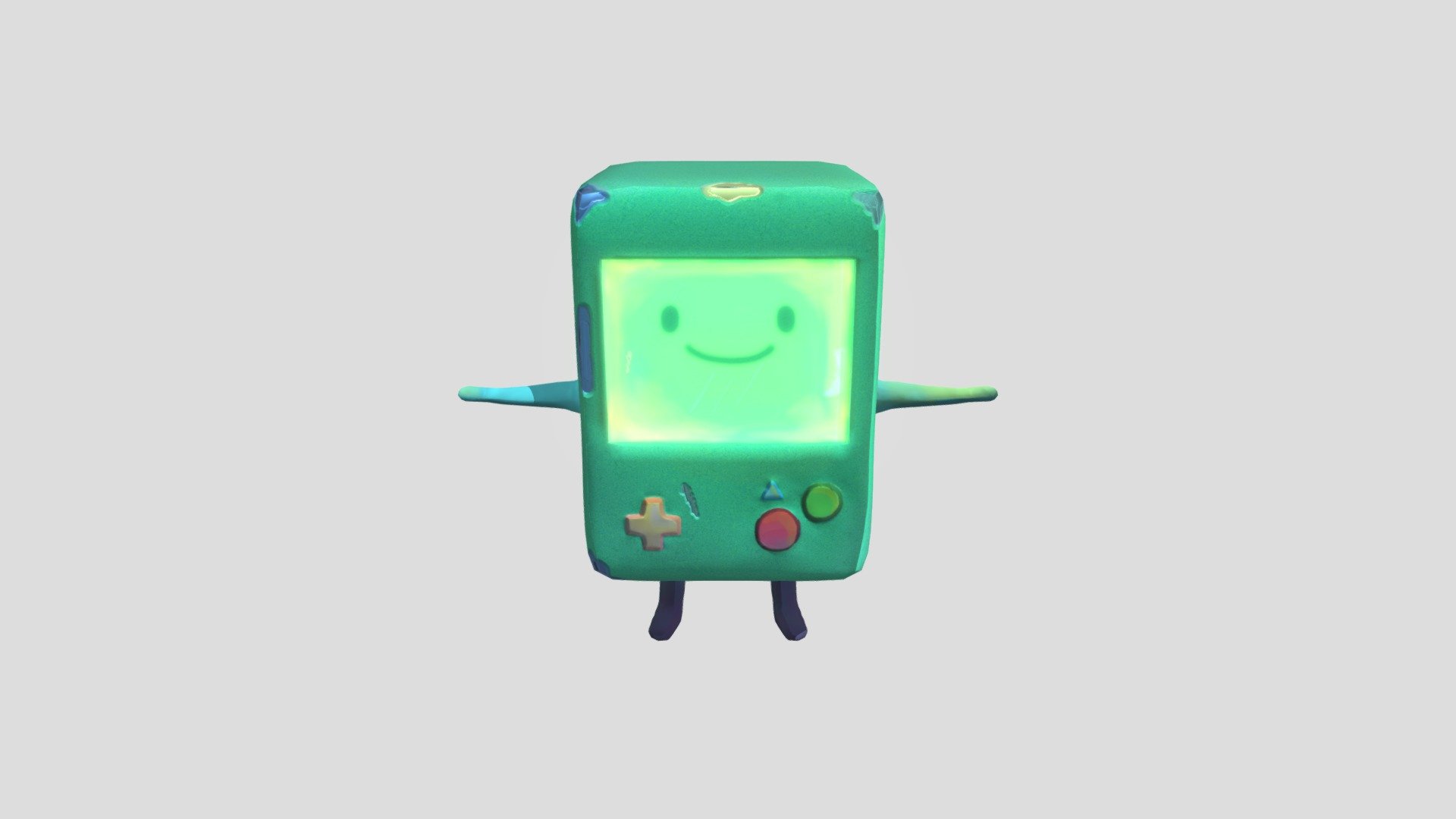 BMO - Download Free 3D model by janius [c5b598f] - Sketchfab