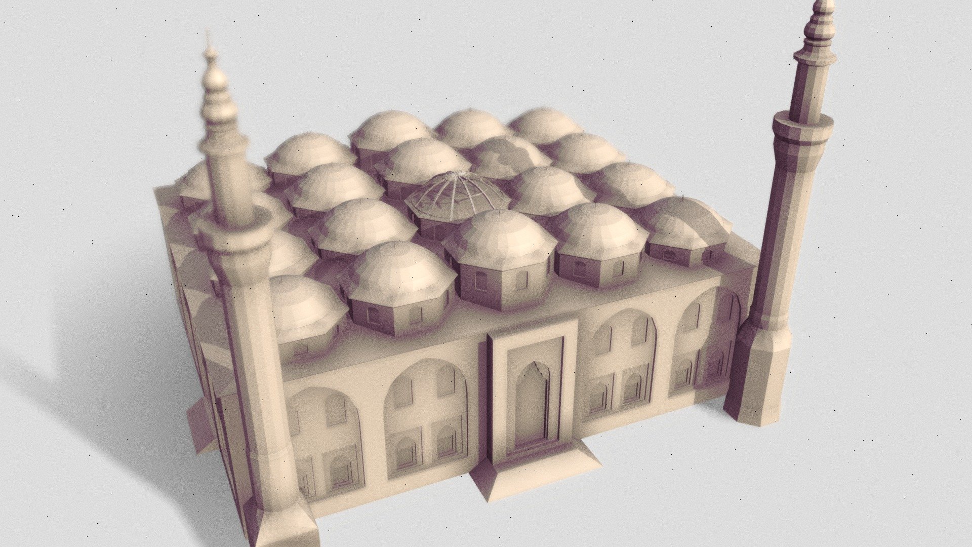 Ulu Cami - 3D model by smolaaa [c5b5e0b] - Sketchfab