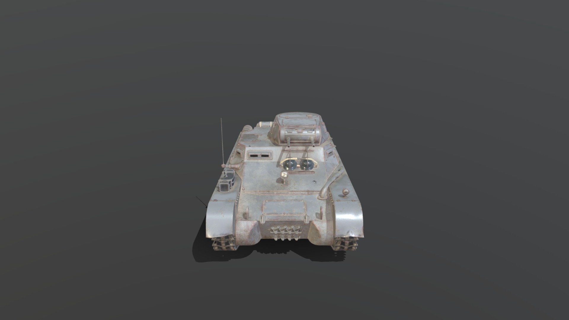 Pz1 gameready model - 3D model by Sizikar (@rodionov5550) [c5b693f ...