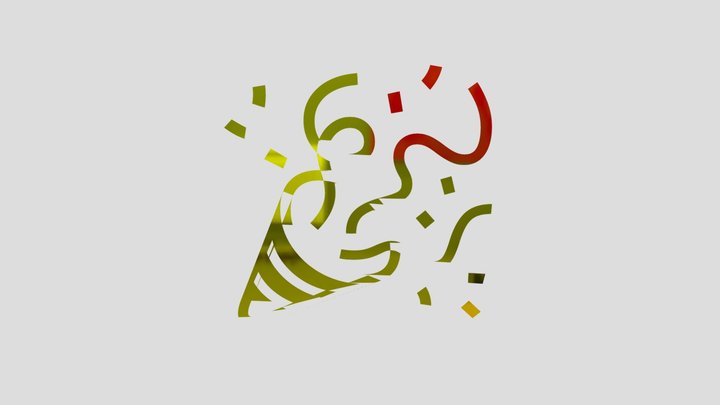 Confetti 3D models - Sketchfab