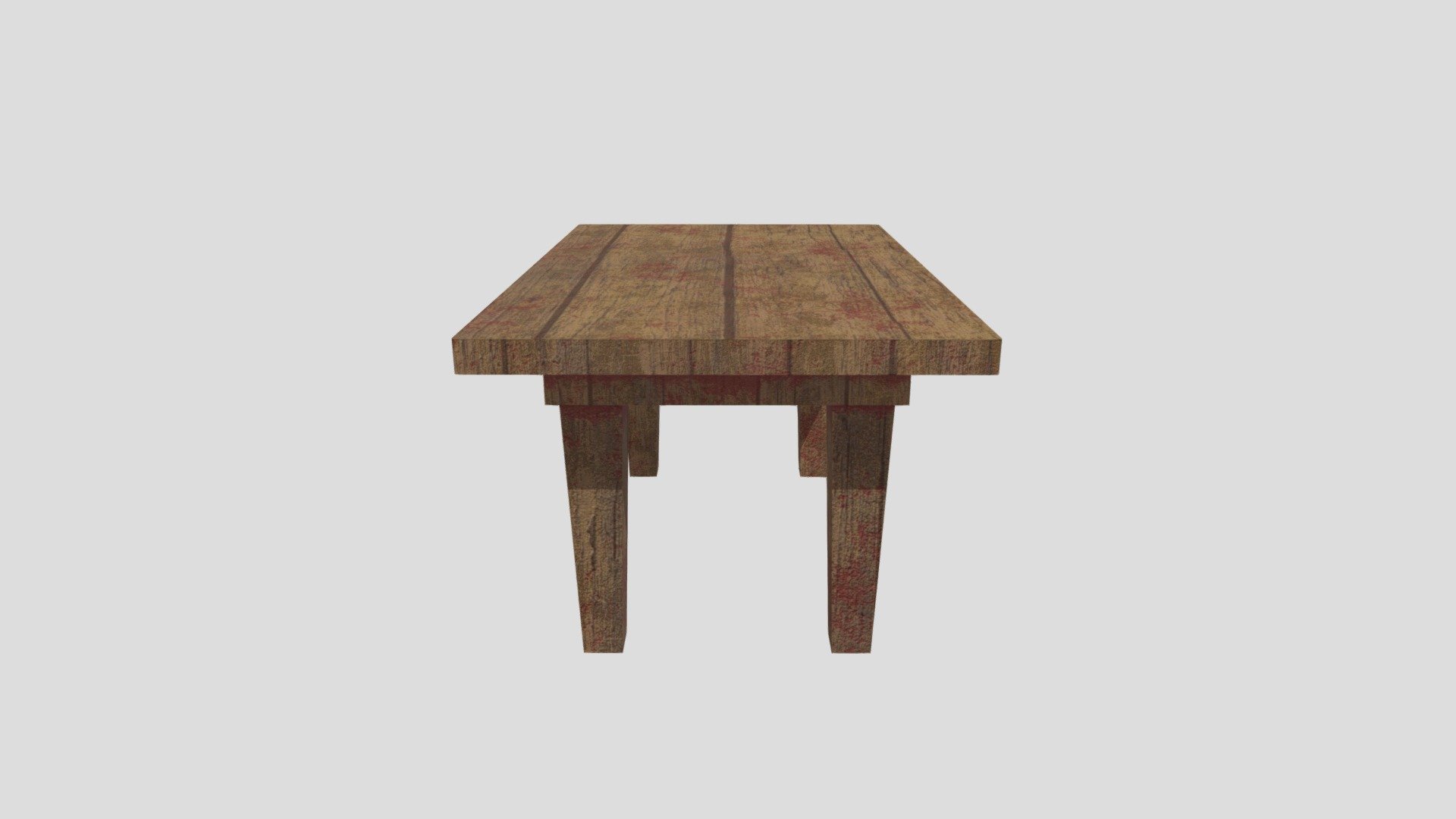 Old table - Download Free 3D model by Vítek Chalany (@vchalany ...