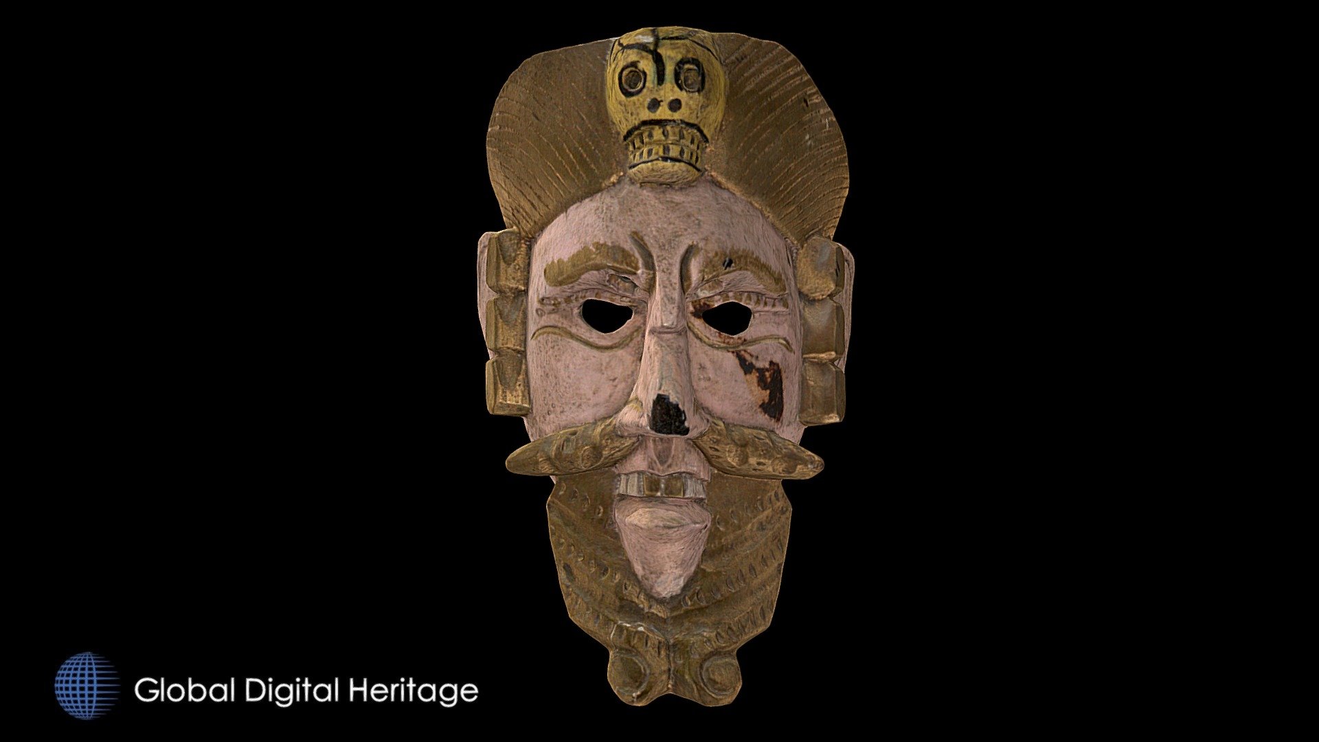 Folk Art Dance Mask of Pedro de Alvarado 2 - Download Free 3D model by ...