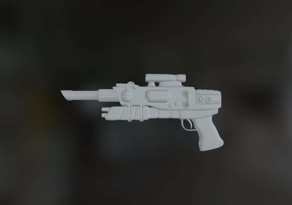 Weapon thingy - 3D model by hoschu [c5b8f0e] - Sketchfab