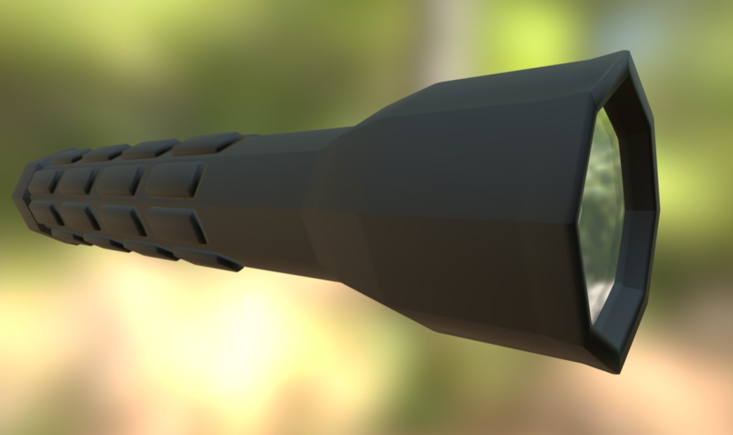 Flashlight - 3D model by martn00 [c5b91a6] - Sketchfab
